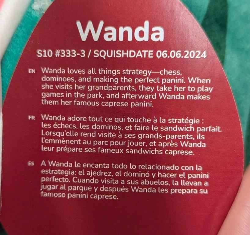 Wanda (Chocolate Dipped) the Watermelon Squishmallows Valentines 2025 ...