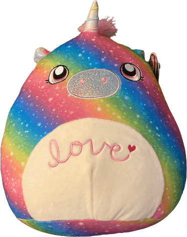 Prim (Anime Eyes, Love) the Unicorn Squishmallows Valentine | SquadApp