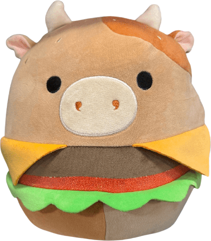 Delmar the Cow Burger Squishmallows Hybrid Burgers | SquadApp