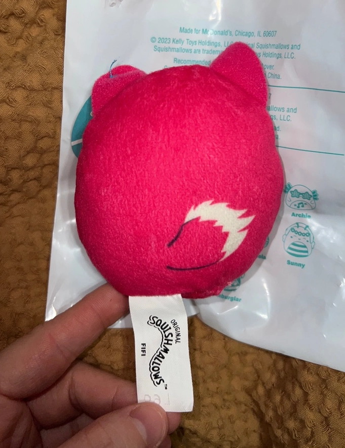 Fifi (Happy Meal Toy) the Fox Squishmallows McDonald's 2023 | SquadApp
