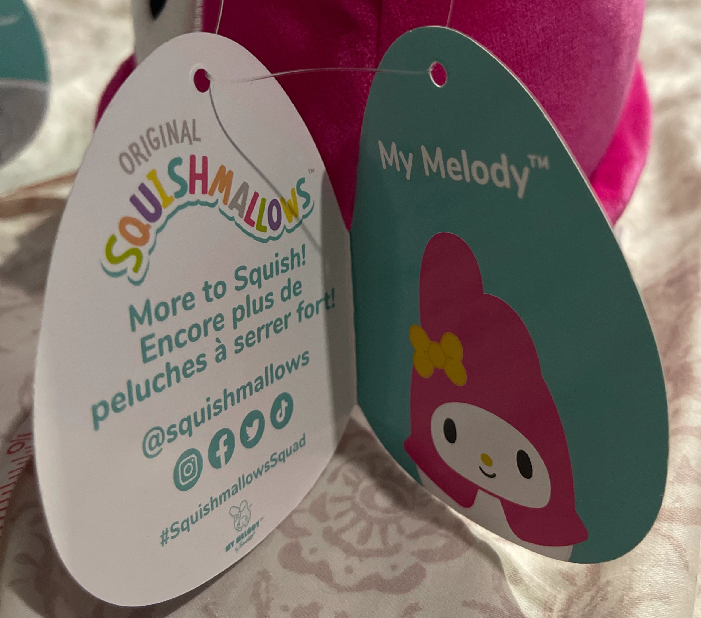 My Melody the Rabbit Squishmallows Sanrio | SquadApp