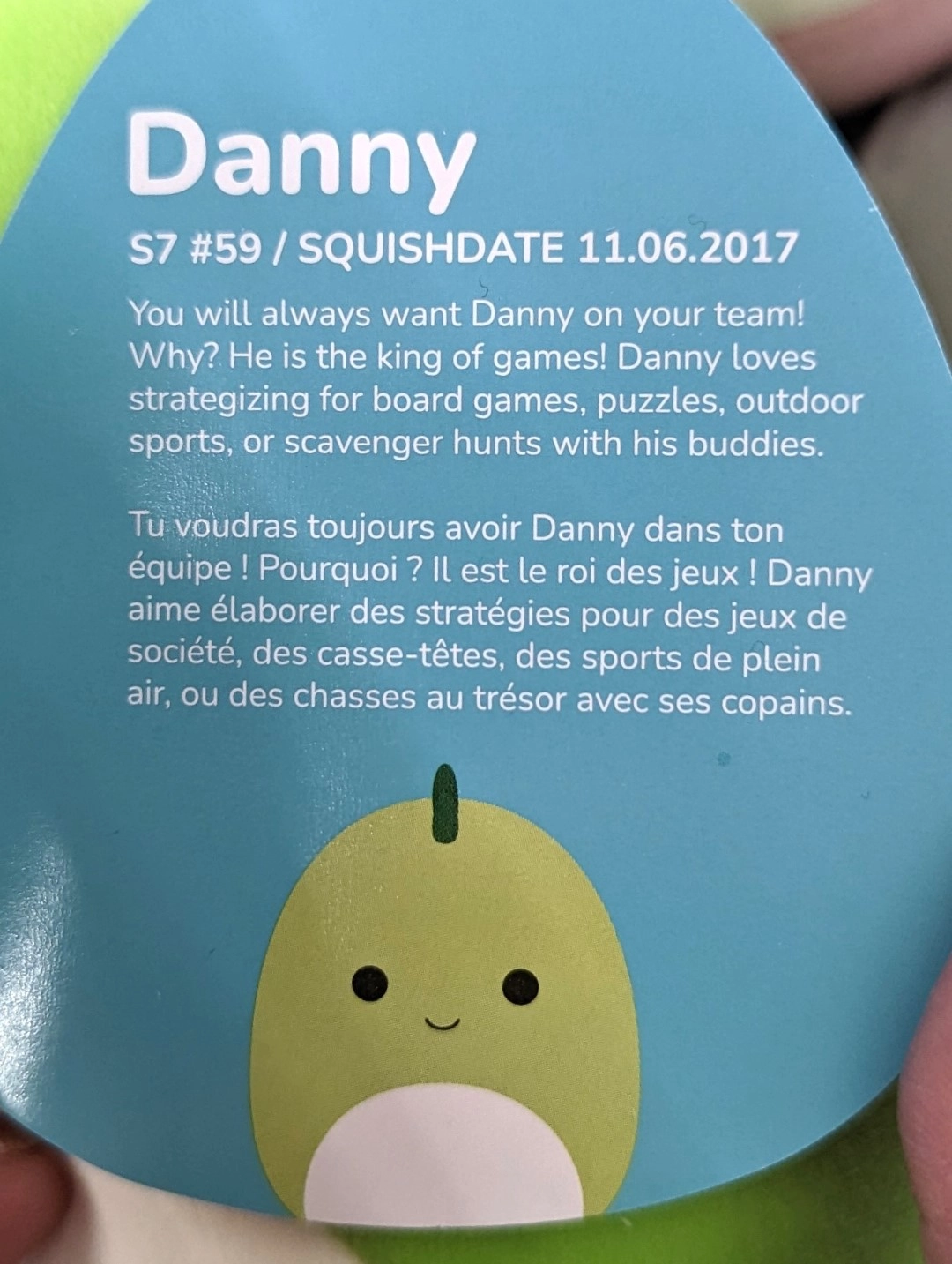 Danny the Dinosaur Squishmallows Original,Fantasy,5B 4/2/23 | SquadApp