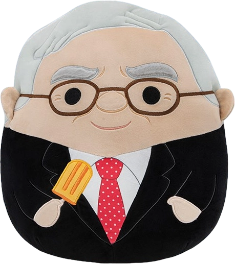 Warren Buffett the Human Squishmallows Berkshire Hathaway, Check-In ...