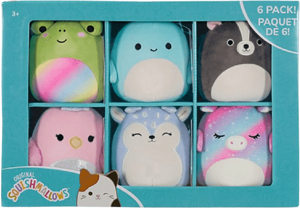 Box Set 6 Pack w/ Doxl the Box Set Squishmallows | SquadApp