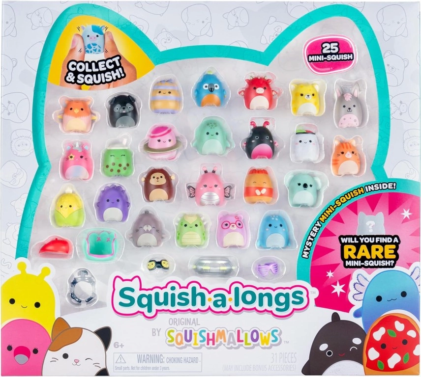 Squish-A-Longs (Series 3 25-Pack) the Box Set Squishmallows | SquadApp