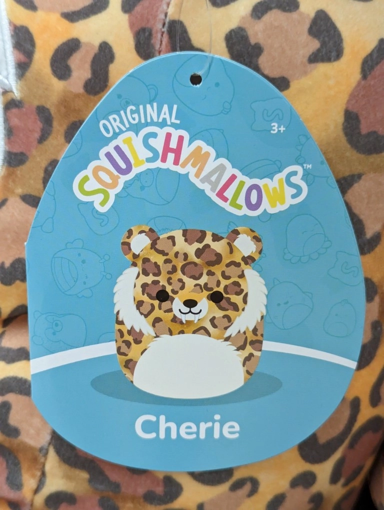 Cherie the Saber-Toothed Tiger Squishmallows Prehistoric | SquadApp