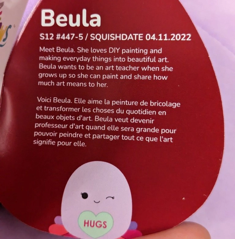 Beula the Octopus Squishmallows Valentines 2023 | SquadApp