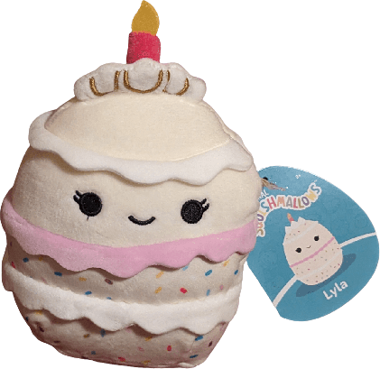 Lyla (Stitched Frosting) the Birthday Cake Squishmallows | SquadApp