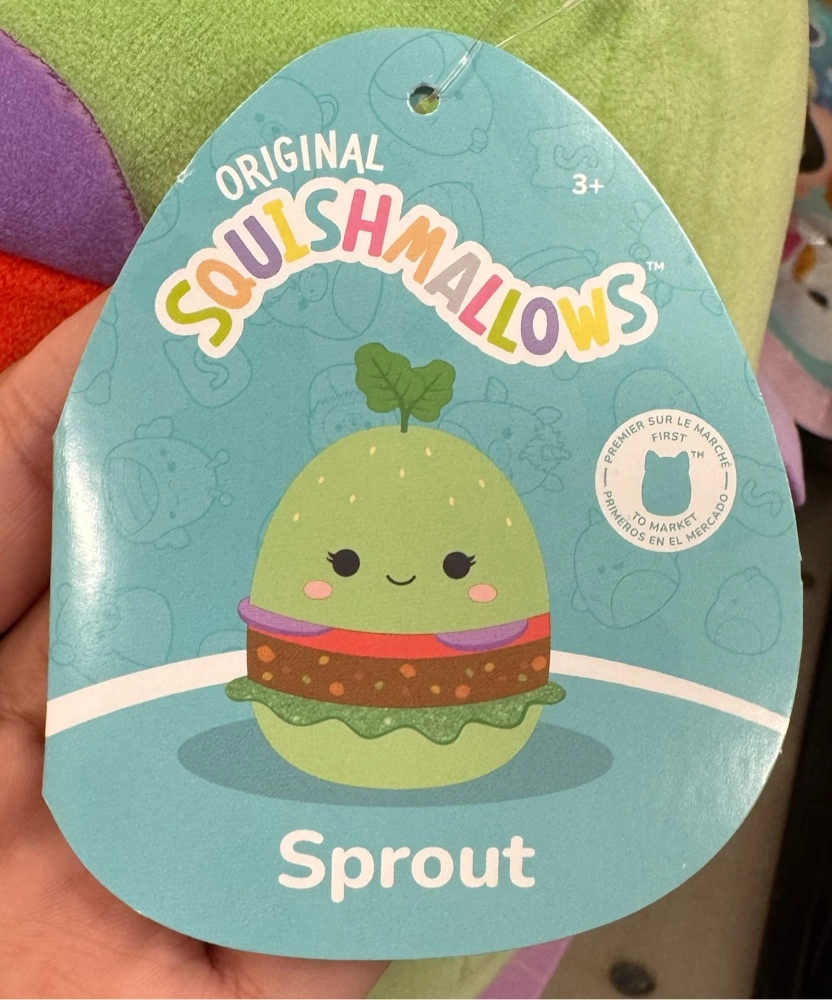 Sprout the Veggie Burger Squishmallows Hybrid Burgers | SquadApp
