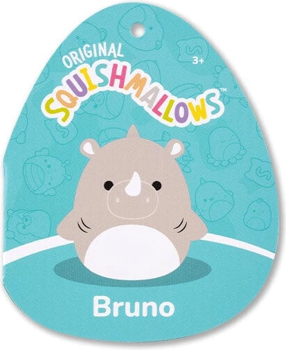 Bruno the Rhino Shark Squishmallows Hybrid Animals | SquadApp