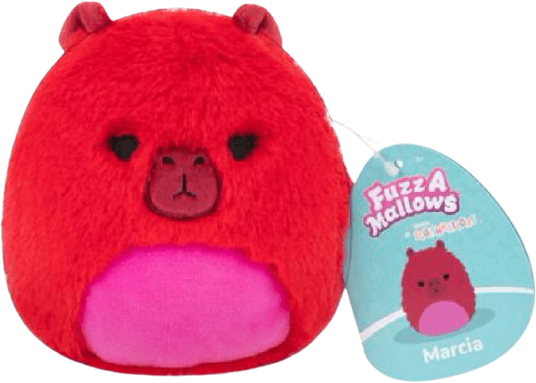 Marcia (Fuzz-A-Mallows) the Capybara Squishmallows | SquadApp