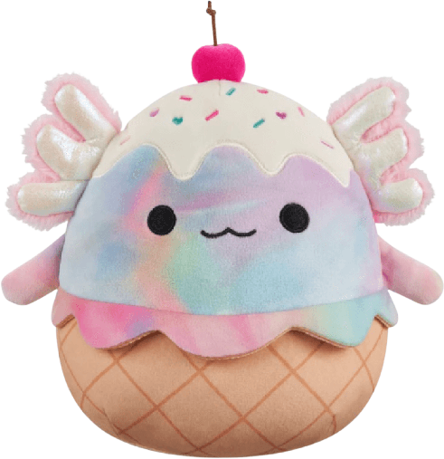 Tinley (Ice Cream Sundae) the Axolotl Squishmallows Valentines 2025 ...