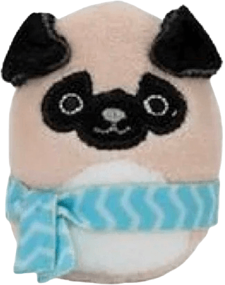 Pug (Dog) Squishmallows Plush Toys
