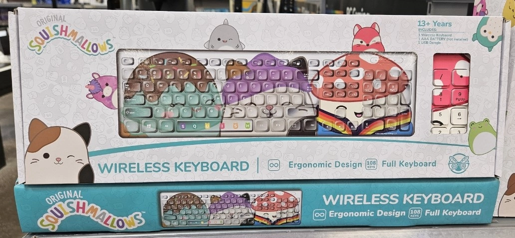 Wireless Keyboard Squishmallows Accessories | SquadApp