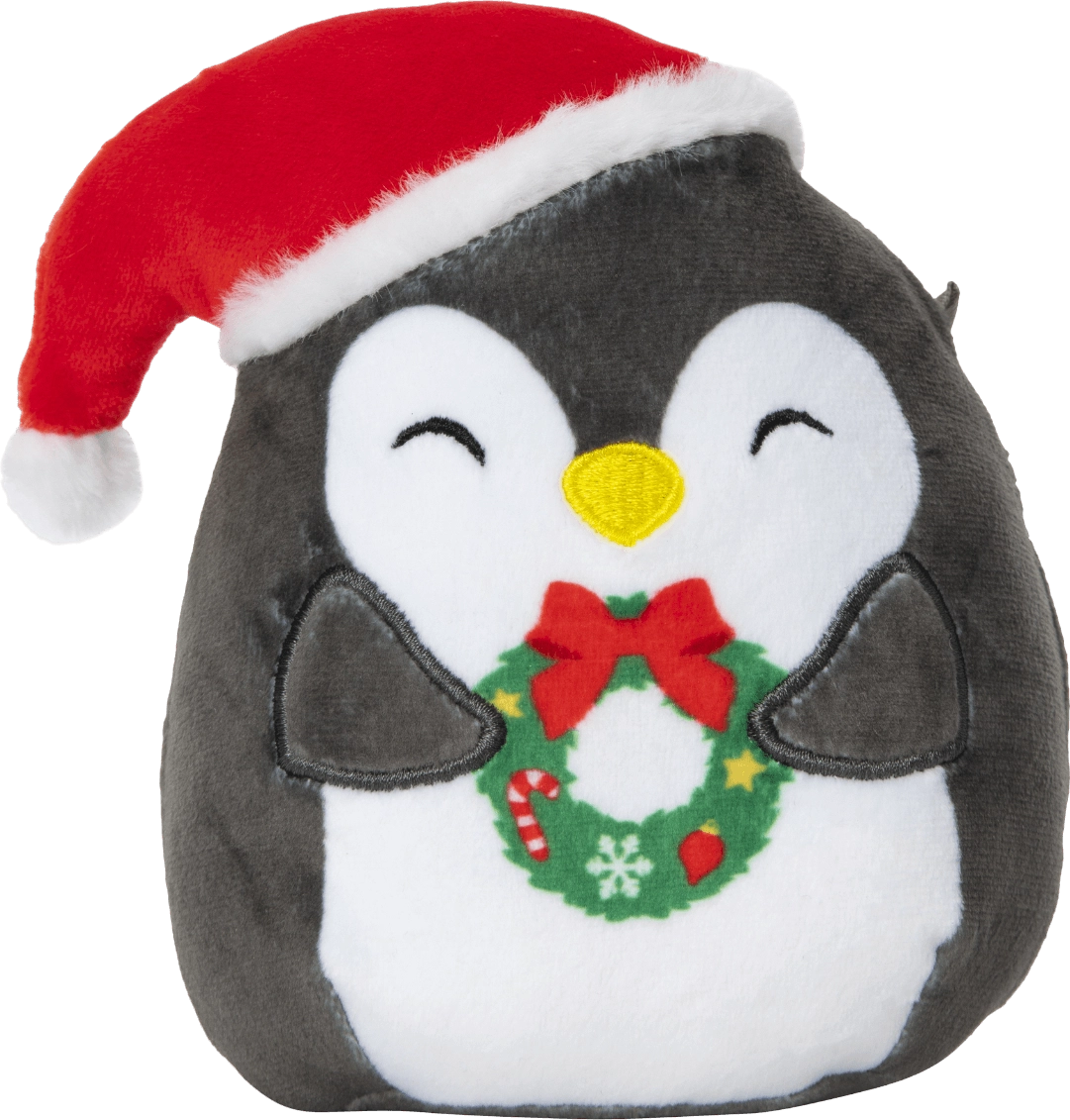 Luna (Wreath) the Penguin Squishmallows Holiday 2022,Mystery, Capsule ...