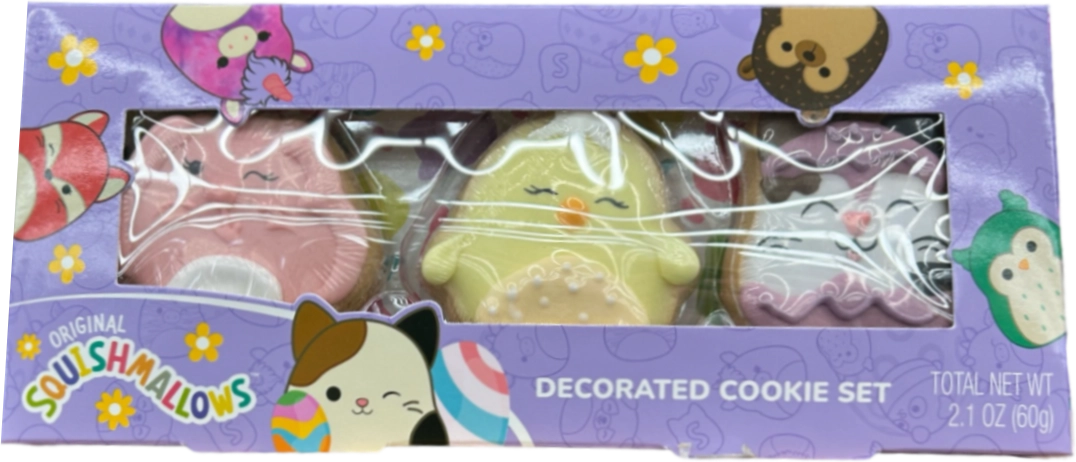 Decorated Cookie Set (Easter) the Box Set Squishmallows Easter 2024 ...
