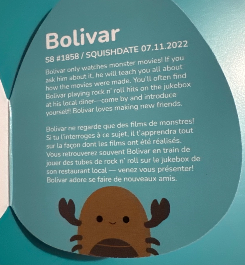 Bolivar the Scorpion Squishmallows Desert | SquadApp