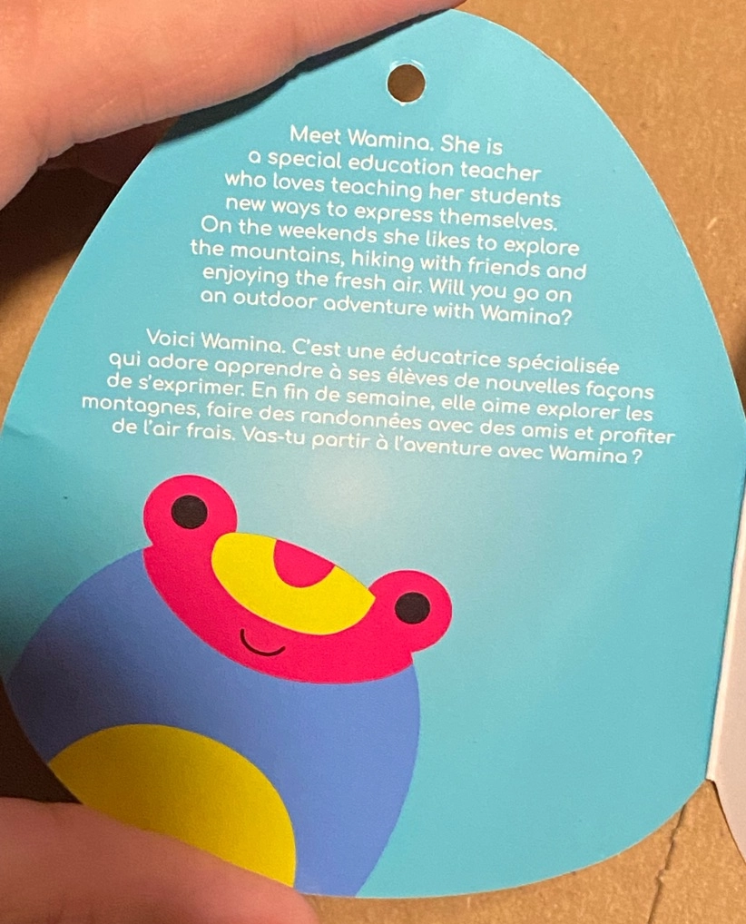 Wamina (BlackLight) the Frog Squishmallows Blacklight | SquadApp