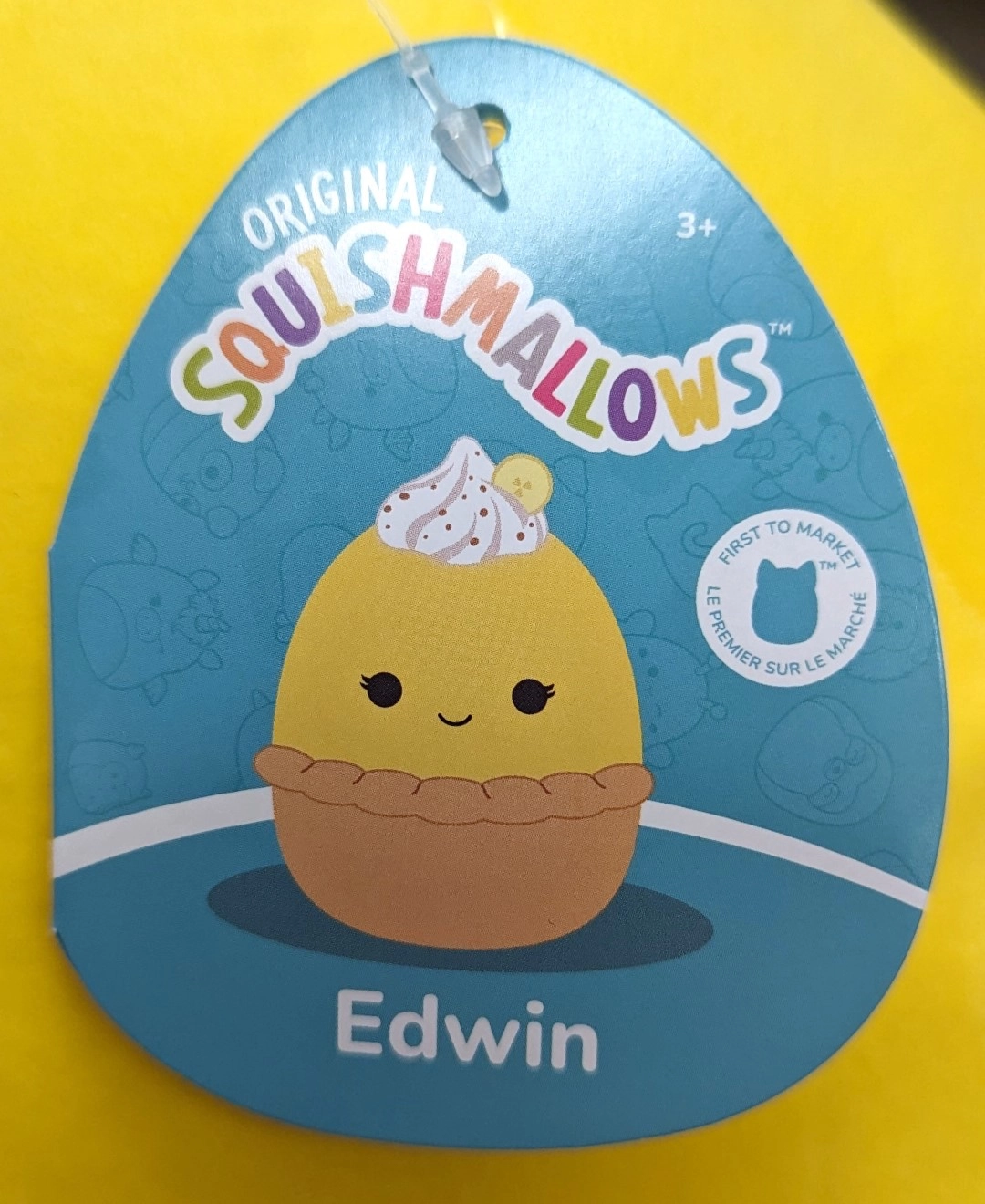 Edwin the Banana Cream Pie Squishmallows | SquadApp