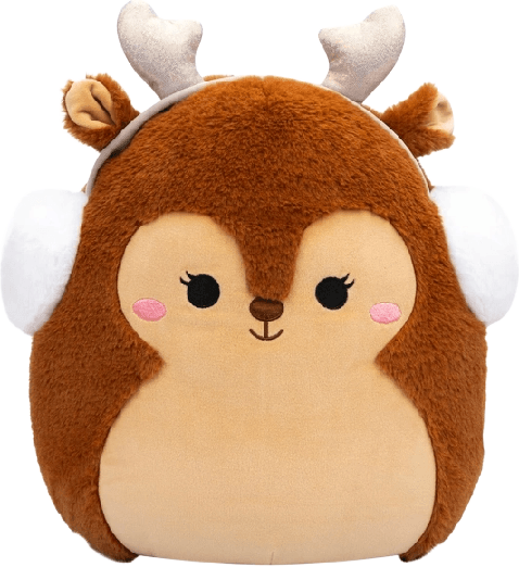 Darla (Fuzz-A-Mallows) the Reindeer Squishmallows Holiday 2024 | SquadApp