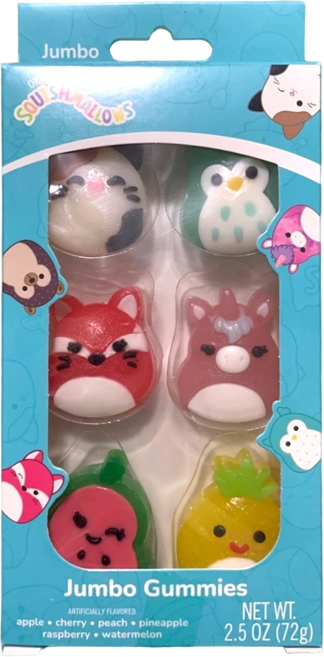 Jumbo Gummies (6 Pieces) the Candy Squishmallows Accessories | SquadApp