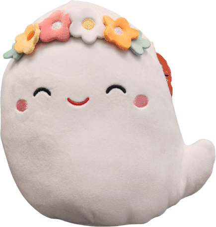 Felize (Flower Crown) the Ghost Squishmallows Halloween 2025 | SquadApp