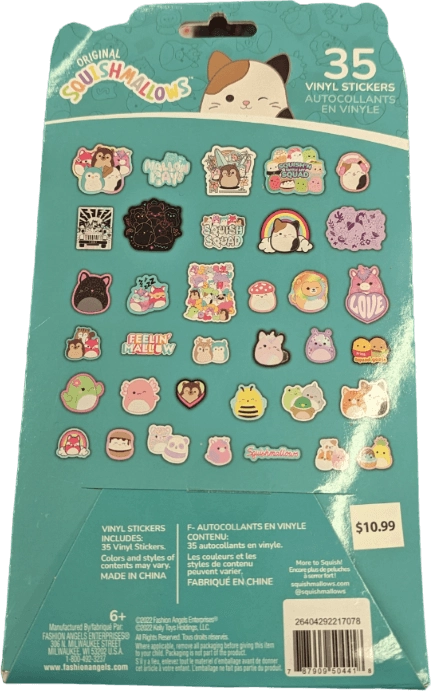Vinyl Stickers Pack the Sticker Squishmallows Accessories | SquadApp