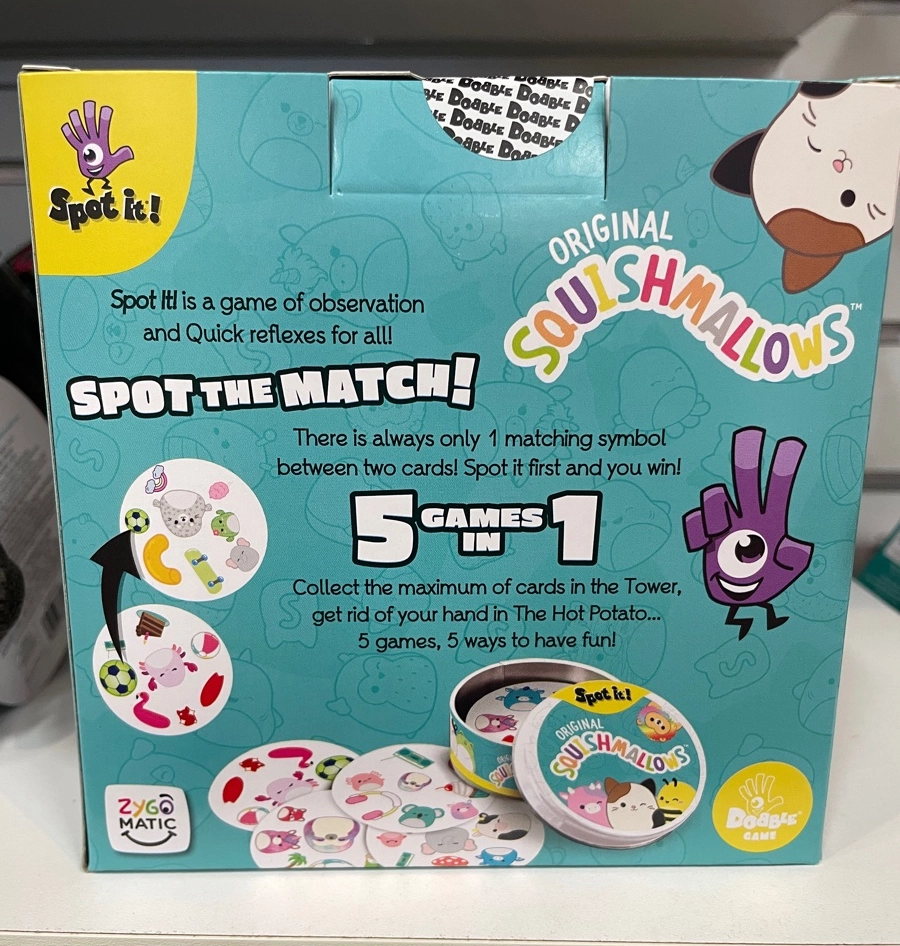 Squishmallows Spot It! the Game Squishmallows Game | SquadApp