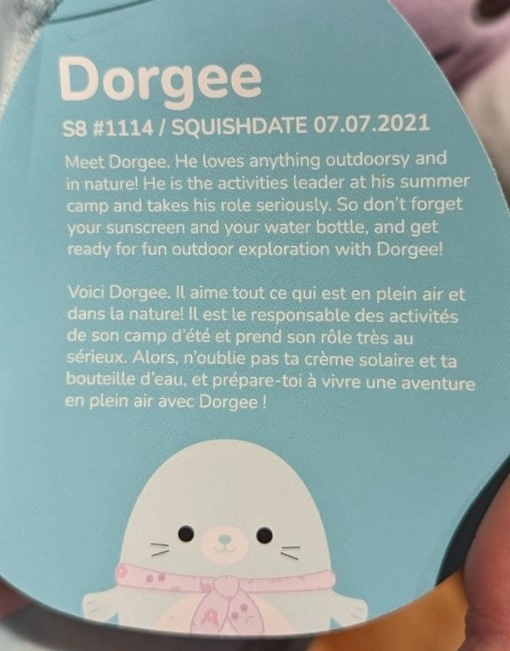 Dorgee the Seal Squishmallows Sealife | SquadApp