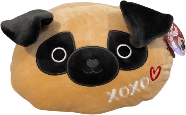 Prince (Valentine Stackable) the Pug (Dog) Squishmallows Valentine ...