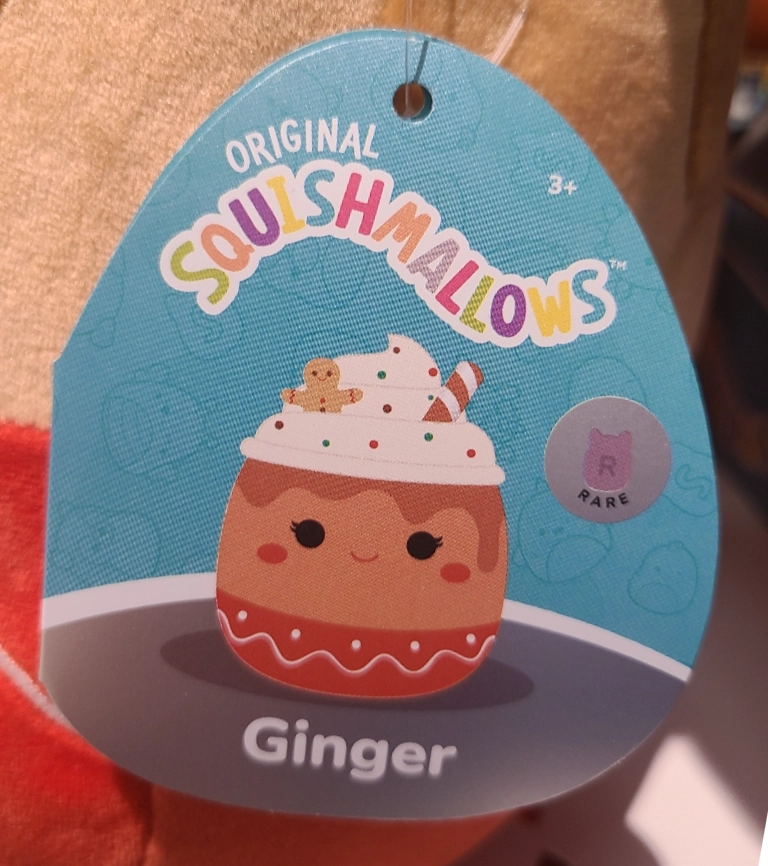 Ginger the Gingerbread Latte Squishmallows Rare | SquadApp