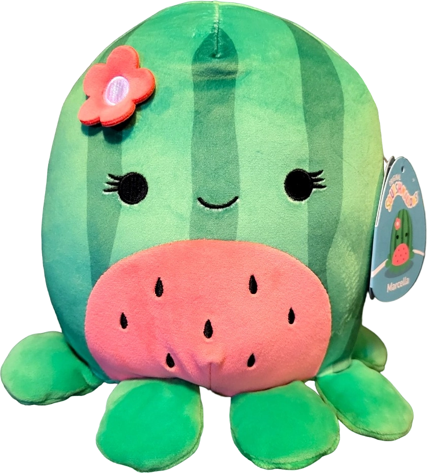 Marcella the Watermelon, Octopus Squishmallows Fruit Animals | SquadApp