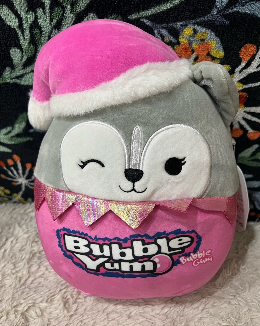 Heidi (Bubble Yum) the Husky (Dog) Squishmallows Candy, Holiday 2023 ...