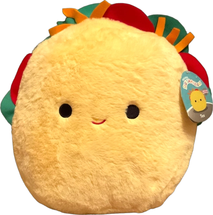 Tex (Fuzz-A-Mallows) the Taco Squishmallows Food,Rare | SquadApp