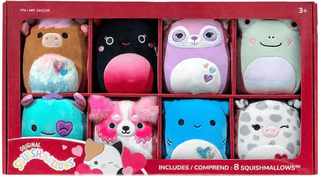 Box Set Squishmallows Plush Toys