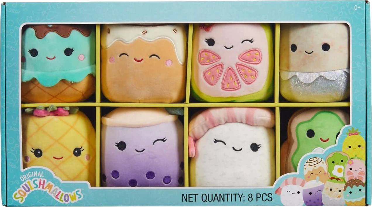 Food 8-Pack Box Set the Box Set Squishmallows Food | SquadApp