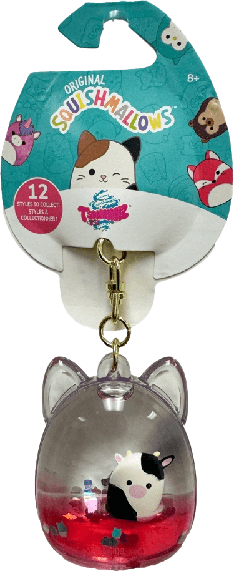 Connor (Tsunameez Keychain) the Cow Squishmallows Accessories ...