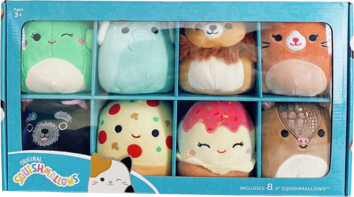 Assorted 8 Pack Box Set the Box Set Squishmallows | SquadApp