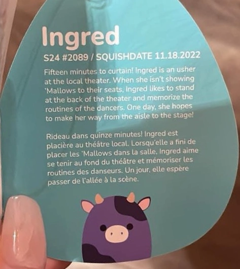 Ingred the Cow Squishmallows | SquadApp