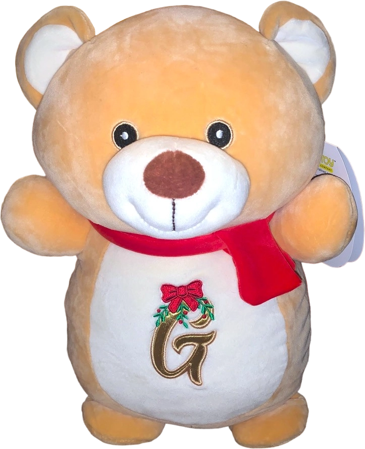 Bristle (Monogram G Hug Mees) the Bear Squishmallows Monogram | SquadApp