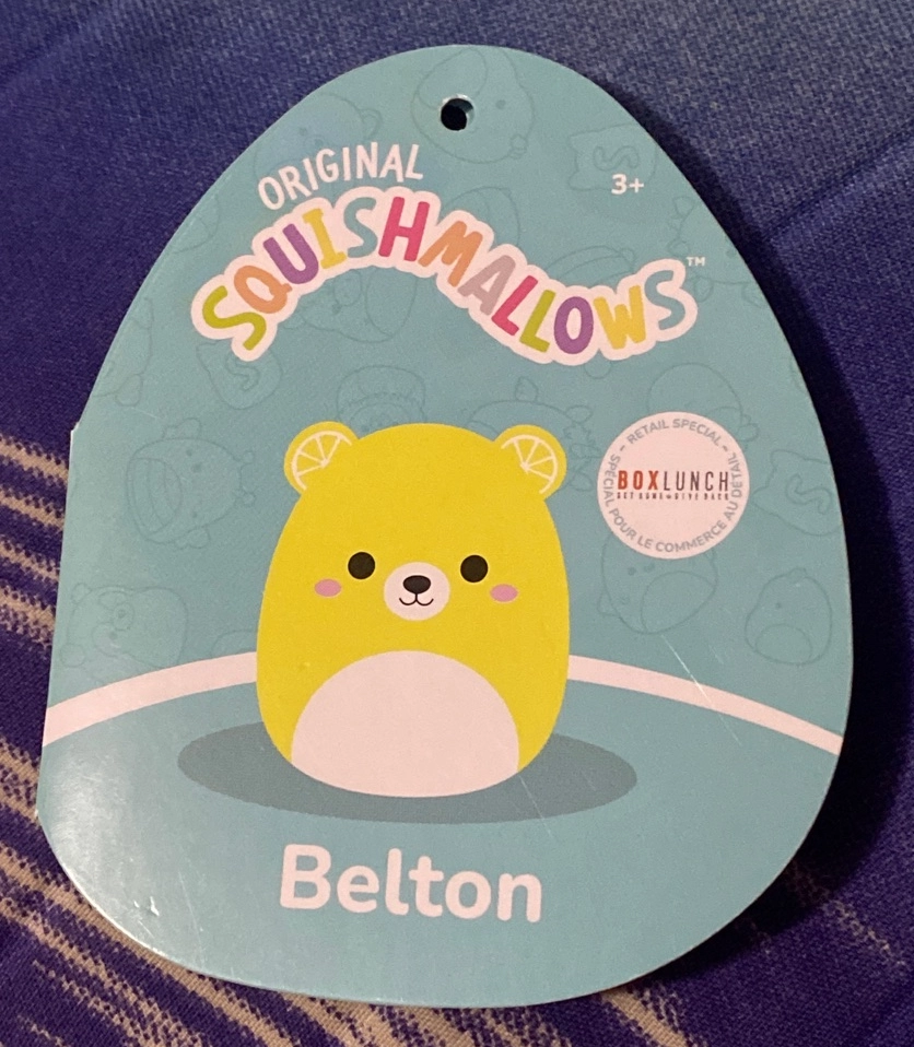 Belton the Lemon Bear Squishmallows | SquadApp