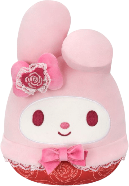 My Melody (Roses) the Rabbit Squishmallows Valentines 2026, Sanrio ...