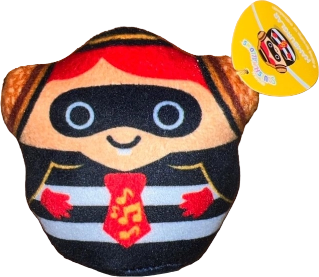 Hamburglar (Happy Meal Toy) the Human Squishmallows McDonald's 2023 ...