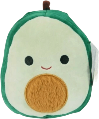 Austin (Fuzzy Belly) the Avocado Squishmallows Fruit | SquadApp