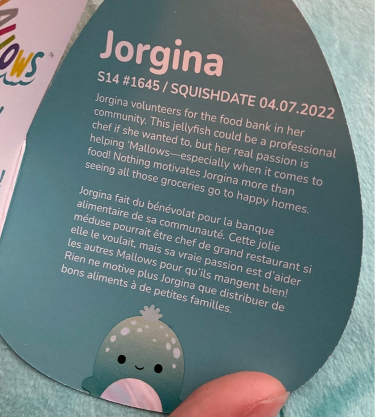 Jorgina the Jellyfish Squishmallows Special Edition | SquadApp