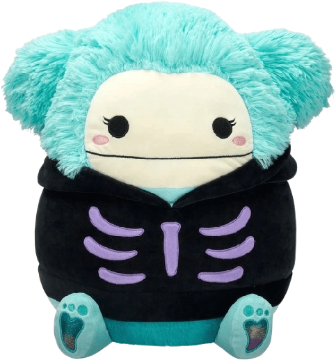 Joelle (Skeleton Hoodie) the Bigfoot Squishmallows Halloween 2024 ...