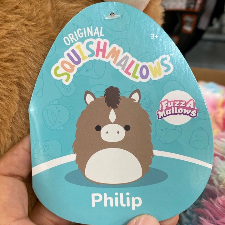 Philip (Fuzz-A-Mallows) the Horse Squishmallows | SquadApp