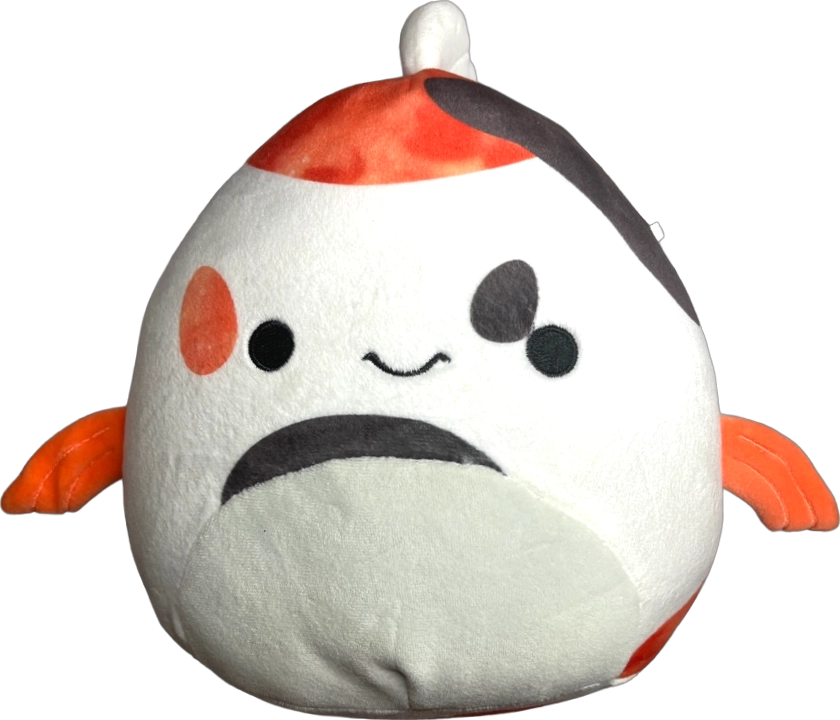 Dandii (Red/Orange Fins) the Koi Fish Squishmallows Sealife | SquadApp