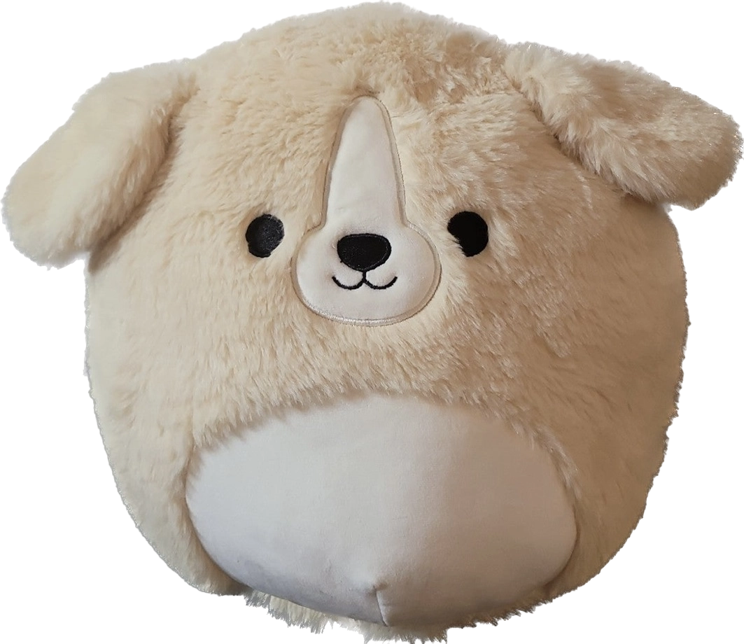 Stevon (Fuzz-A-Mallows) the Golden Retriever (Dog) Squishmallows | SquadApp