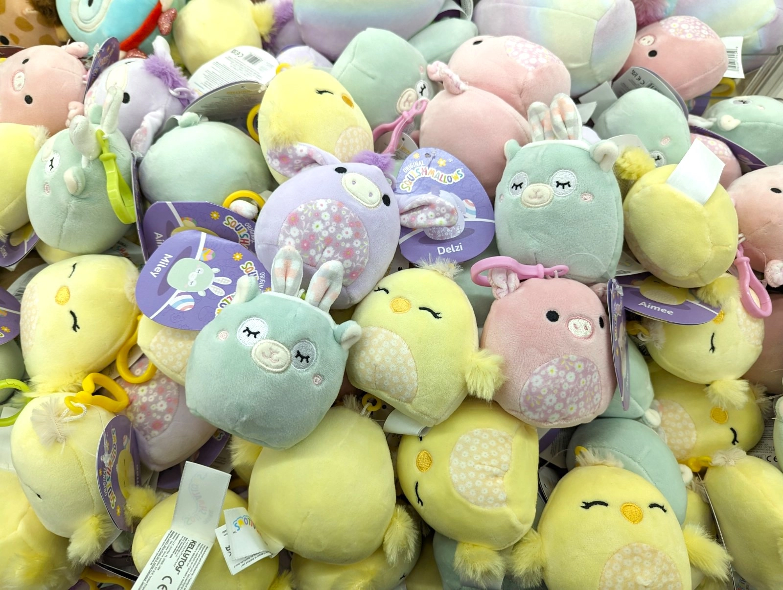 Aimee (Floral Belly) the Chick Squishmallows Easter 2023, Easter 2024 ...